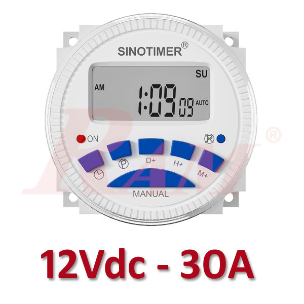CN109A-4/30A 12Vdc Timer Switch | RAM Electronics website